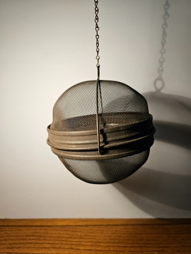 VINTAGE 1920'S COMET RICE CO. MESH BALL RICE COOKER,INFUSER | eBay