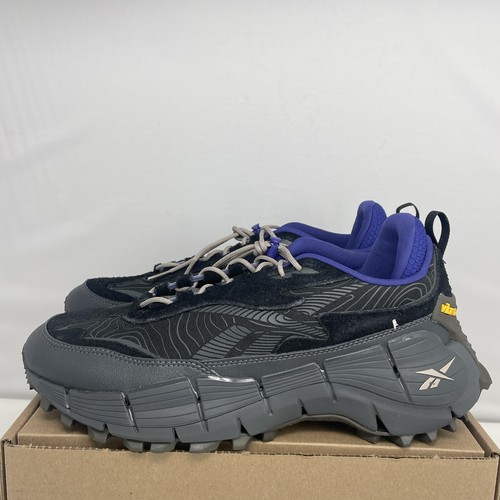 Size 12 - Reebok Zig Kinetica 2.5 Edge Black Bold Purple for sale ...