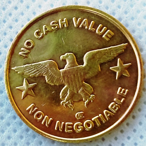 No cash value Non Negotiable - United States vintage token ! | eBay