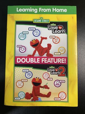 Sesame Street Double Feature Love to Learn/Love to Learn 2 (Brand New ...