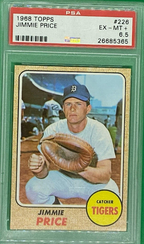 1968 Topps - #226 Jim Price for sale online | eBay