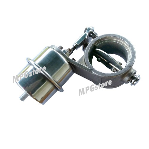 SS Exhaust Control Valve with Vacuum Actuator for 2 1/2" 63mm Pipe Open ...