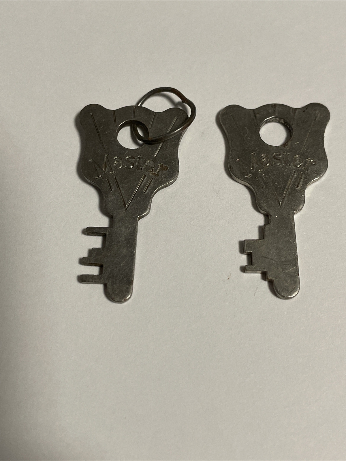 Vintage Master Lock Keys Lot of 2 Rare Antique | eBay