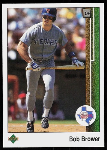 1989 Upper Deck Bob Brower Texas Rangers #439 | eBay