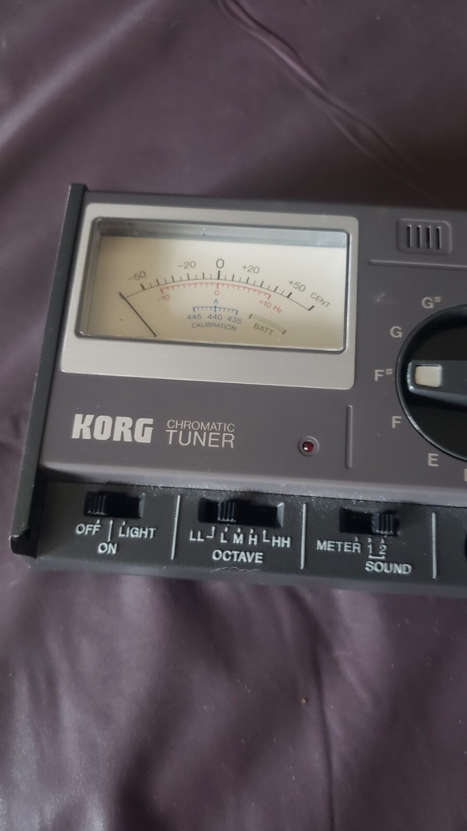 Vintage Korg Tuners Korg GT 3 Guitar Tuner | Guitar Tuners, Vintage