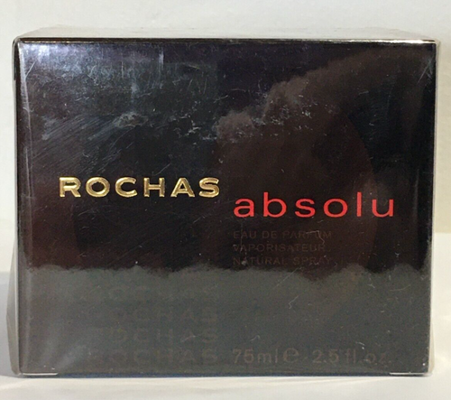 Absolu Rochas for Women Eau de Parfum 75ml New in Sealed Box | eBay