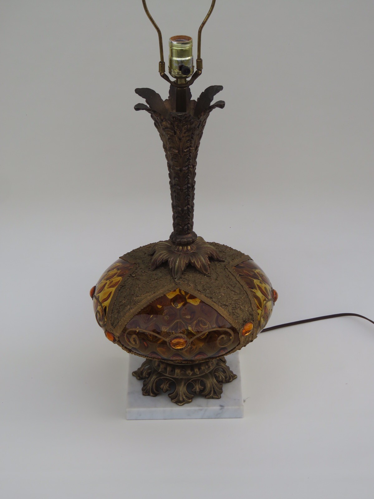 Vintage Mid Century Carl Falkenstein Hollywood Regency Table Lamp Free ...