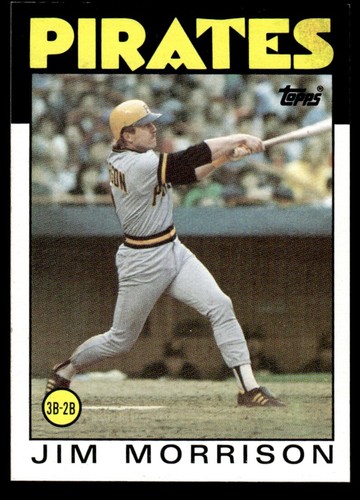 1986 Topps Jim Morrison Pittsburgh Pirates #553 | eBay