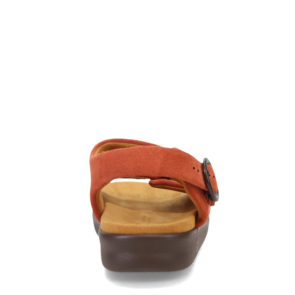 Women's SAS, Relaxed Sandal RELAXED-RUST Rust LEATHER | eBay