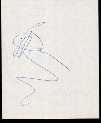 Bruce Dickinson Iron Maiden authentic signed autograph signature COA ...