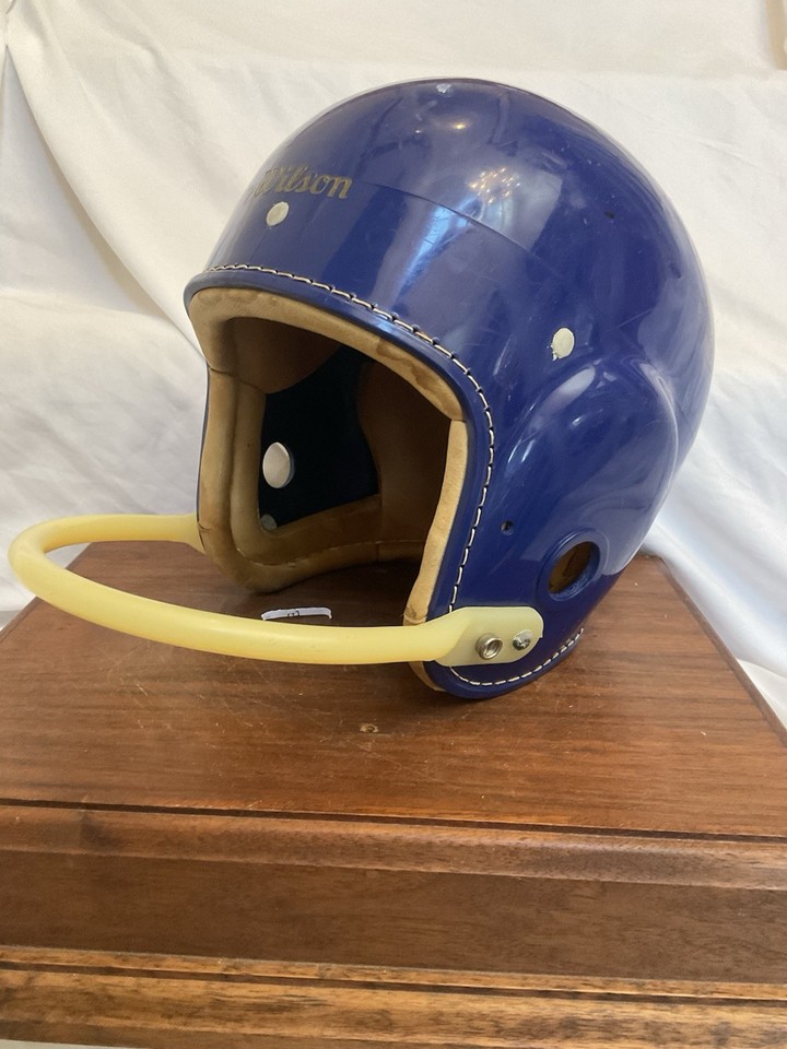 Original Vintage Wilson F2034 Football Helmet Size 7 1/2 Bears ...