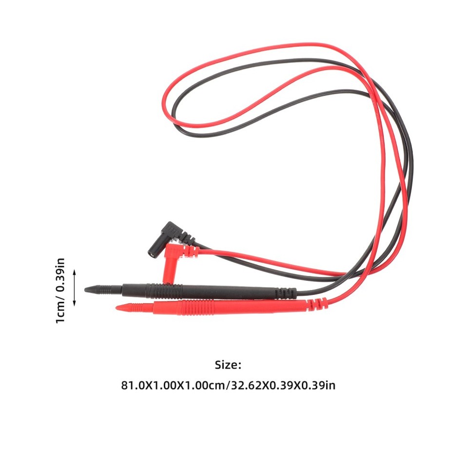 2pcs Multi Meter Tester Multimeter Test Probe Cable For Multimeter Volt ...