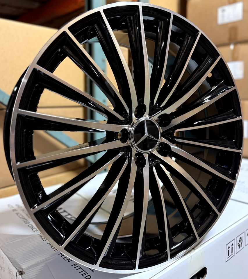 21" RIMS FIT MERCEDES S CLASS S600 S580 S560 S550 S500 S63 WHEELS SET ...