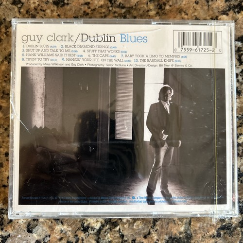 Dublin Blues Guy Clark 1995 CD Elektra Gold Stamped Promo Brand New ...