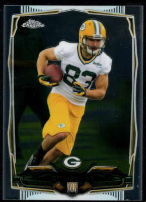 2014 Topps Mini Chrome #192 Jeff Janis Packers NM-MT (RC - Rookie Card ...