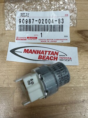 84-91 4RUNNER NEW GENUINE OEM TOYOTA E.F.I. MAIN EFI RELAY 90987-02004 ...