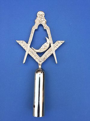 Lodge Junior Decon Top Rod for Masonic Ceremonies Silver Finished | eBay