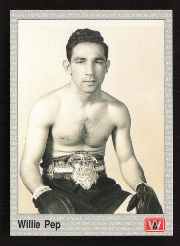 1991 AW Sports Boxing #125 Willie Pep EX/NM | eBay