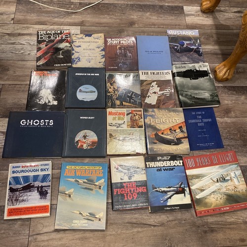 Vintage Lot of 20 Books: War Pilot Flights Planes Books Aviators | eBay
