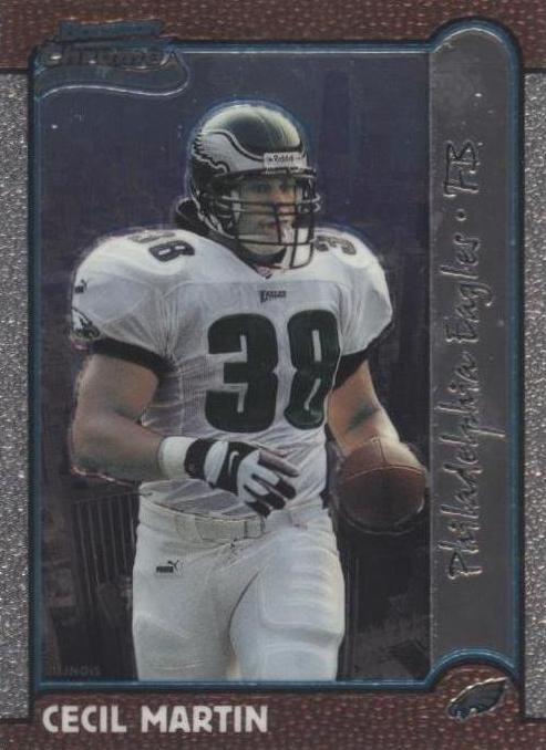 1999 Bowman Chrome - Cecil Martin #218 Interstate (RC) for sale online ...