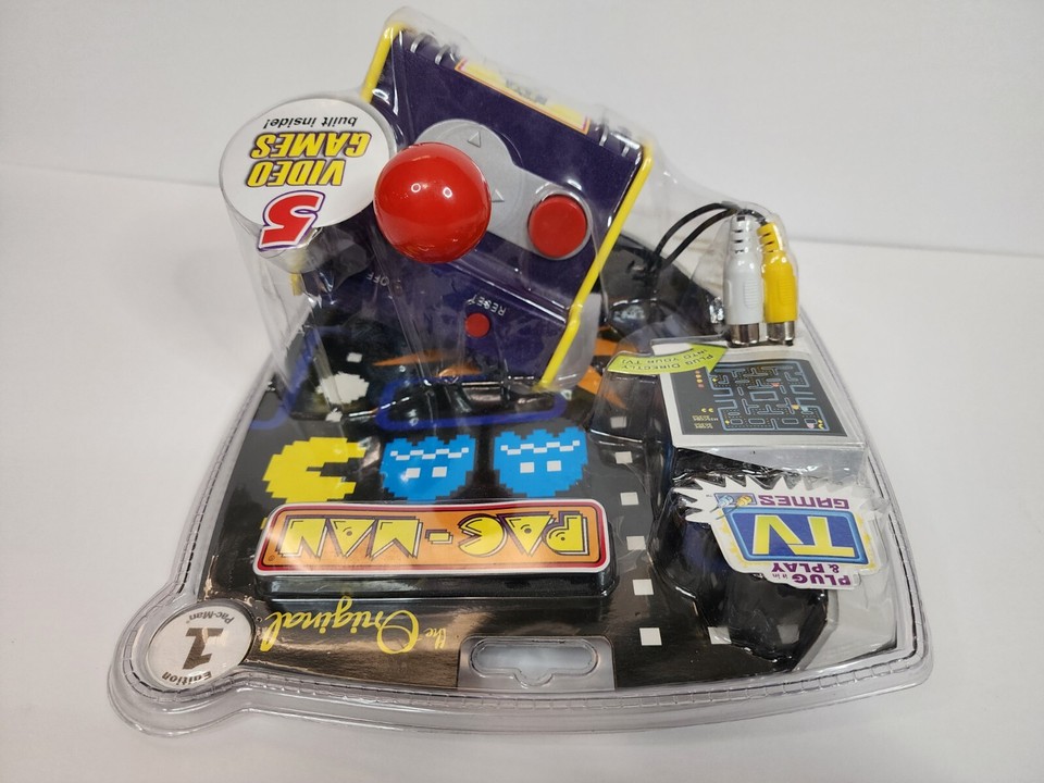 Jakks Pacific the Original Namco Pac-Man Arcade Classics Collections ...