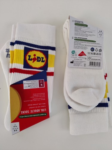 Chaussette LIDL Edition limité 39-42 /NEUVE/ SPECIAL/ | eBay