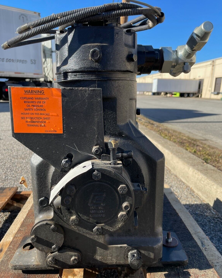 NEW Copeland Discus Semi-Hermetic Refrigeration Compressor 3DE3A0750 ...