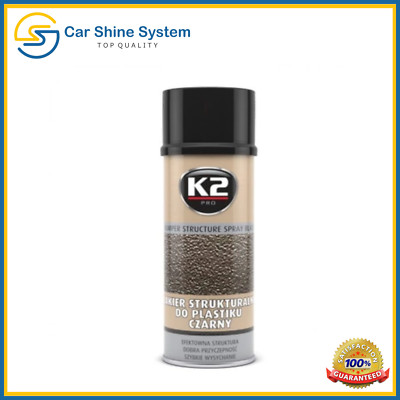 K2 BUMPER STRUCTURE SPRAY BLACK STRUCTURAL PAINT FOR PLASTICS FAST ...