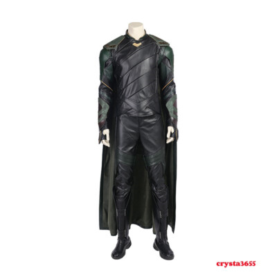 Thor：Ragnarok Loki Cosplay Custome Full Set Top Pants Boots Robe Vest ...