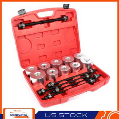 27PCS UNIVERSAL PRESS AND PULL SLEEVE KIT BUSH BEARING REMOVAL ...