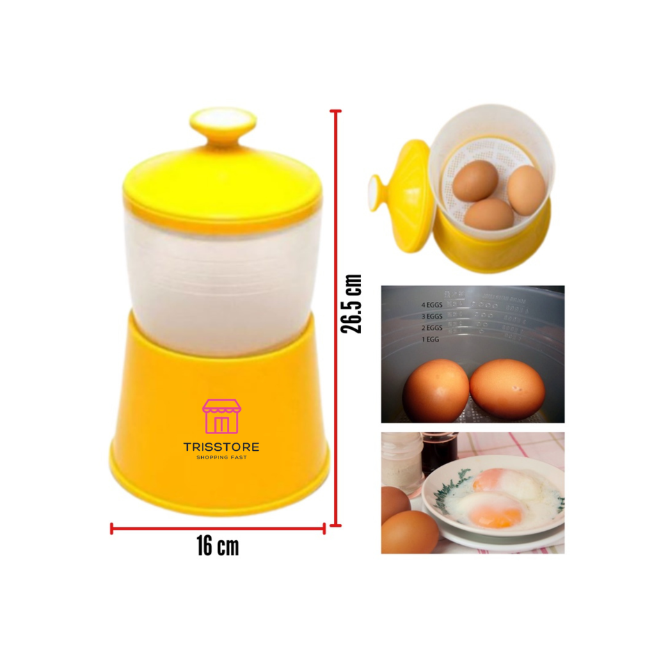 Hard boiled Egg Maker Tool For Diet Traditional Egg Container Instant ...
