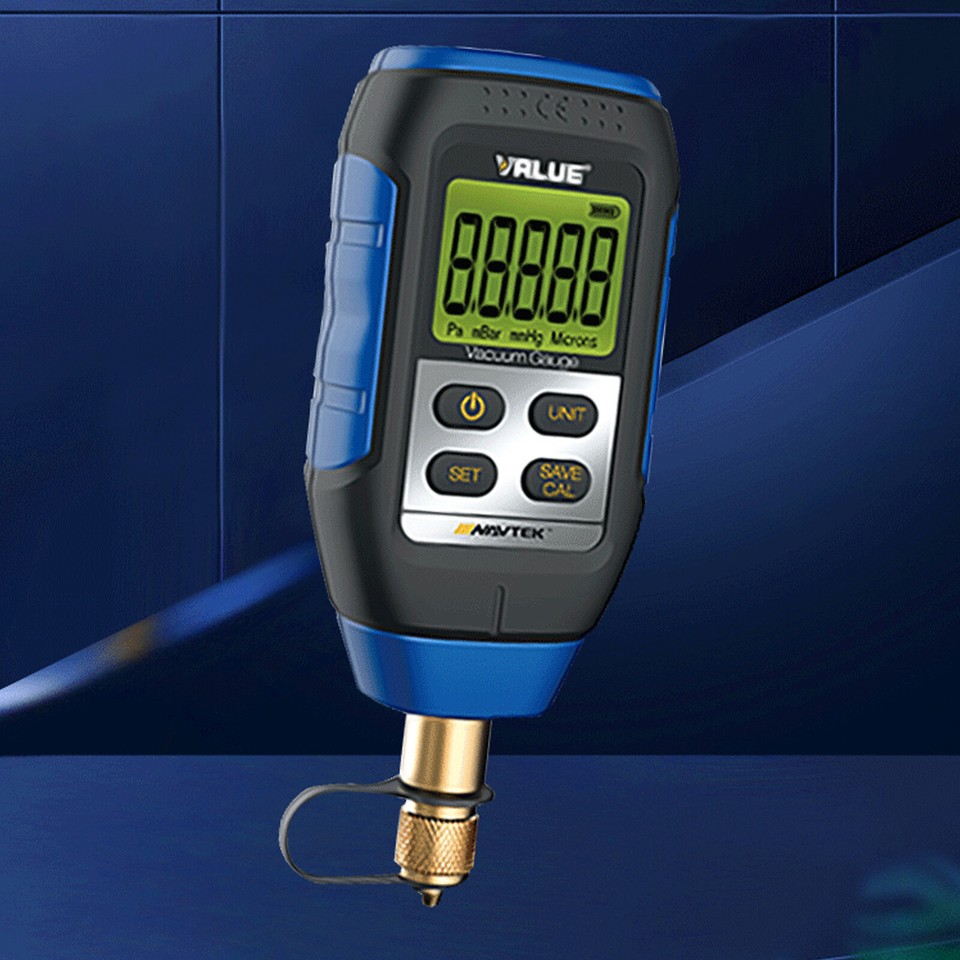 High Precision Digital Vacuum Gauge Tester Pressure Vacuum Meter 0 ...