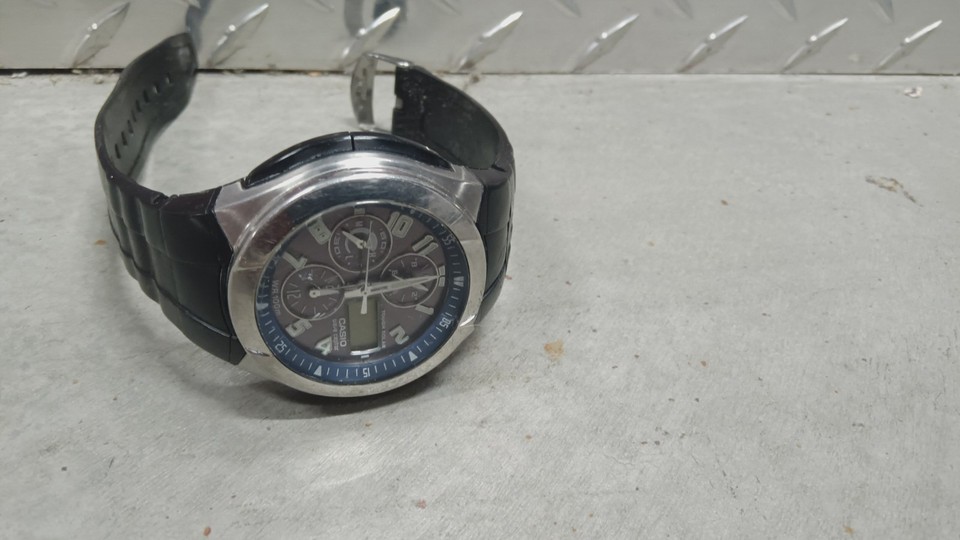 Casio Wave Ceptor TOUGH SOLAR Stainless Steel analog & Digital, 2762 ...