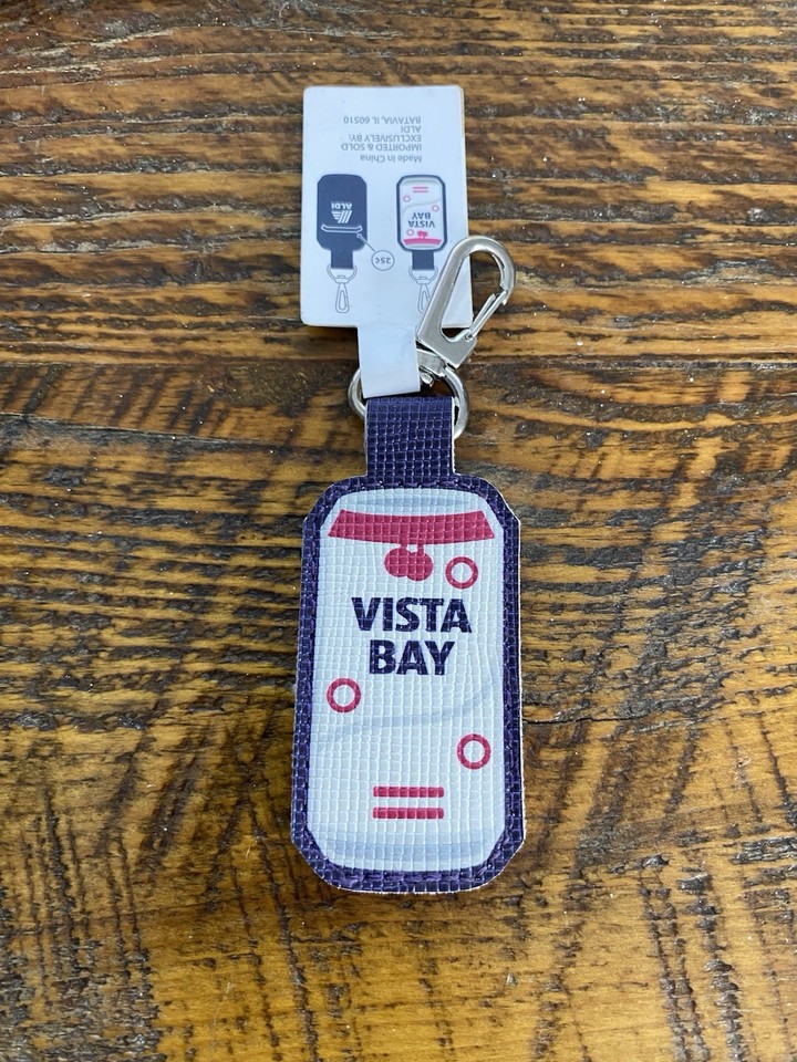 Aldi Quarter Keeper Vista Bay Hard Seltzer Coin Holder Cart Key Chain ...
