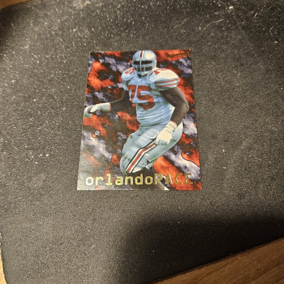 1997 GENUINE ARTICLE #P1 ORLANDO PACE ORLANDO PACE ST. LOUIS RAMS ...