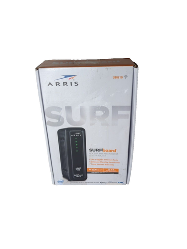 Arris Surfboard SBG10 DOCSIS 3.0 Cable Modem Wi-Fi 5 | eBay