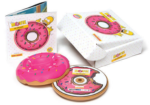 NEW The Simpsons Movie Music CD Soundtrack Limited Edition Donut ...