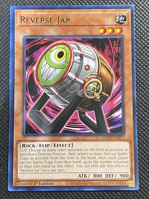 YuGiOh! - Reverse Jar MP23-EN077 Rare 1st Edition Near Mint 25th ...