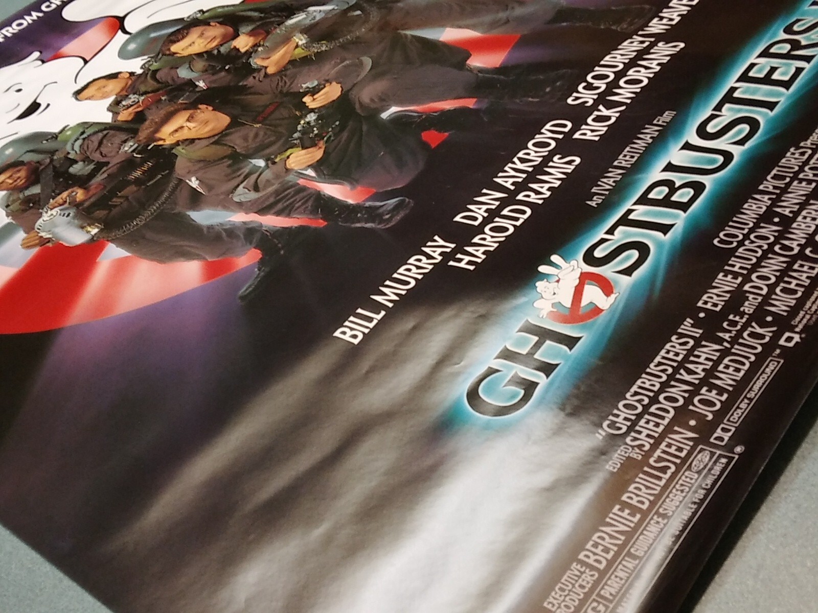 GHOSTBUSTERS 2 VHS Poster 1989 | eBay