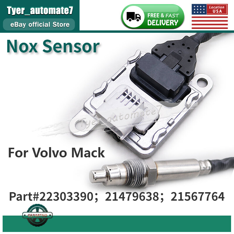 NOx Sensor 22303390 for Mack MP8/Volvo Truck D11 D13 D16 Nitrogen Oxide ...