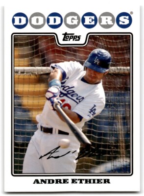2008 Topps Andre Ethier Los Angeles Dodgers #605 | eBay