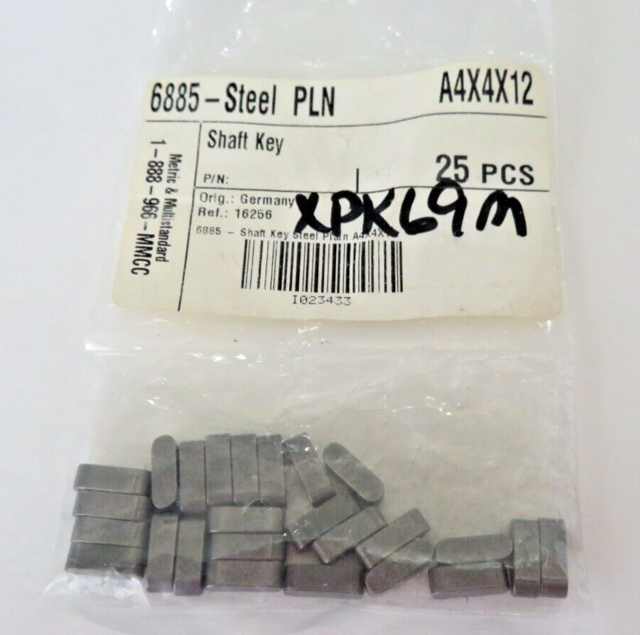 Parallel Keys Round Ends Drive Shaft Type A DIN 6885 Feather Key ...