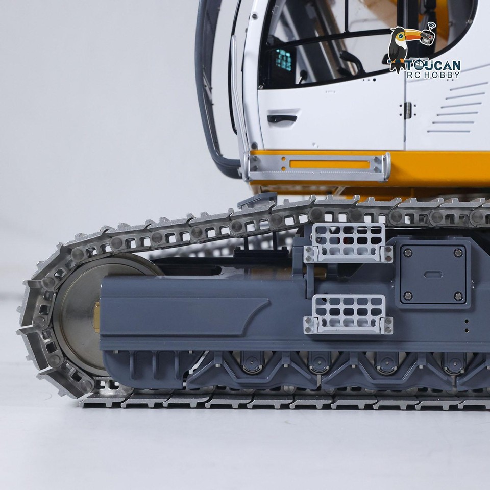1/14 RC Full Hydraulic Excavator LESU LR960 Heavy Metal Construction ...