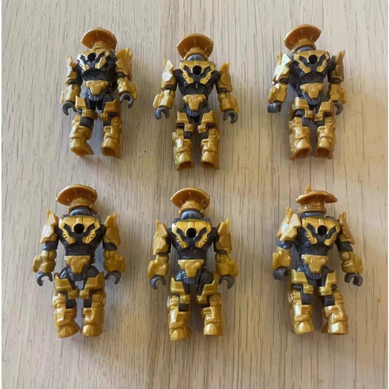 Mega Bloks Construx Halo Gold Brute Chieftain Building Block Model in ...
