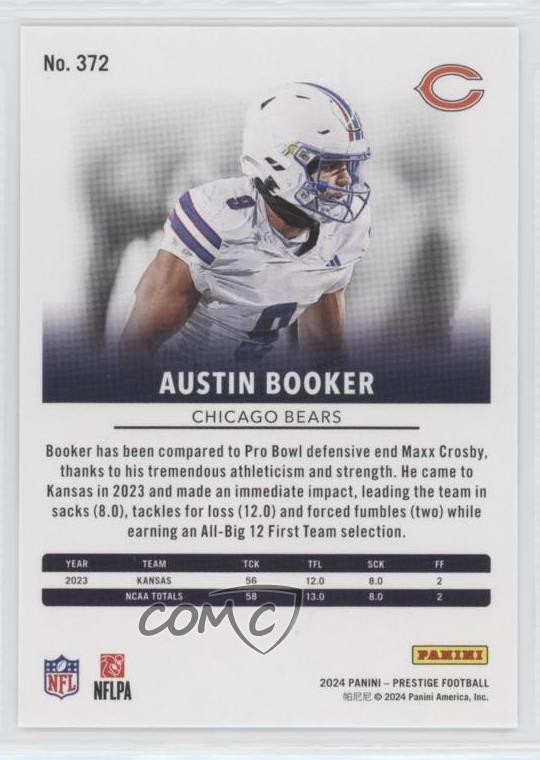 2024 Panini Prestige Rookies Austin Booker #372 Rookie RC | eBay