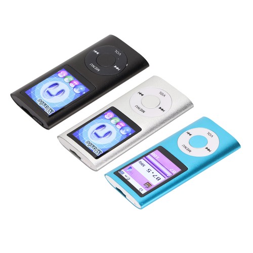 MP3 Player 1.8 Inch Color Display Screen Portable MP3 Music Player ZZ1 ...