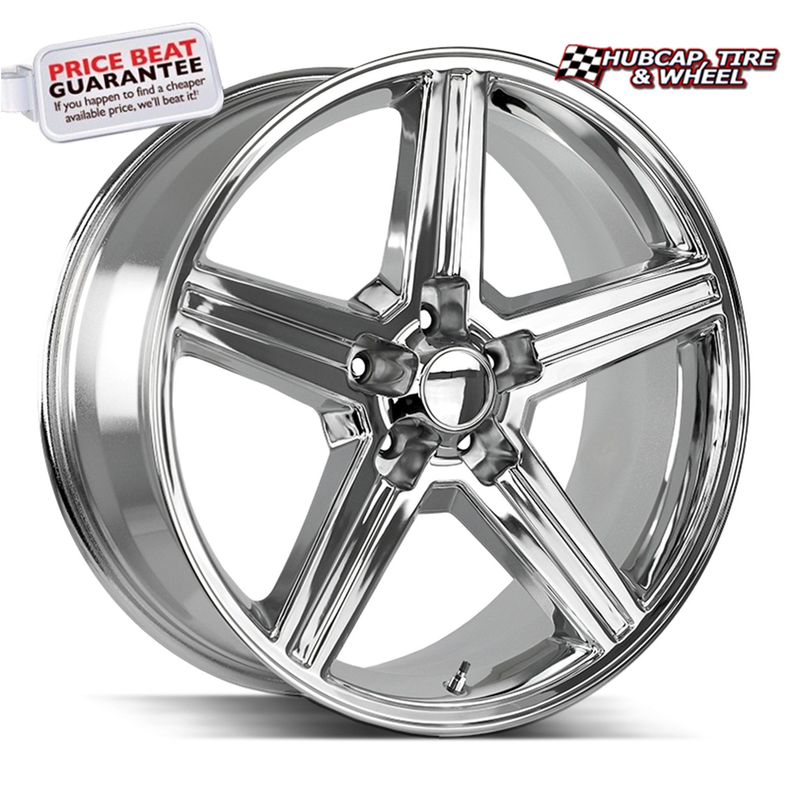 Strada OE Replica IROC Chrome - 22X9-5x120 Bolt Pattern, 10 Offset | eBay