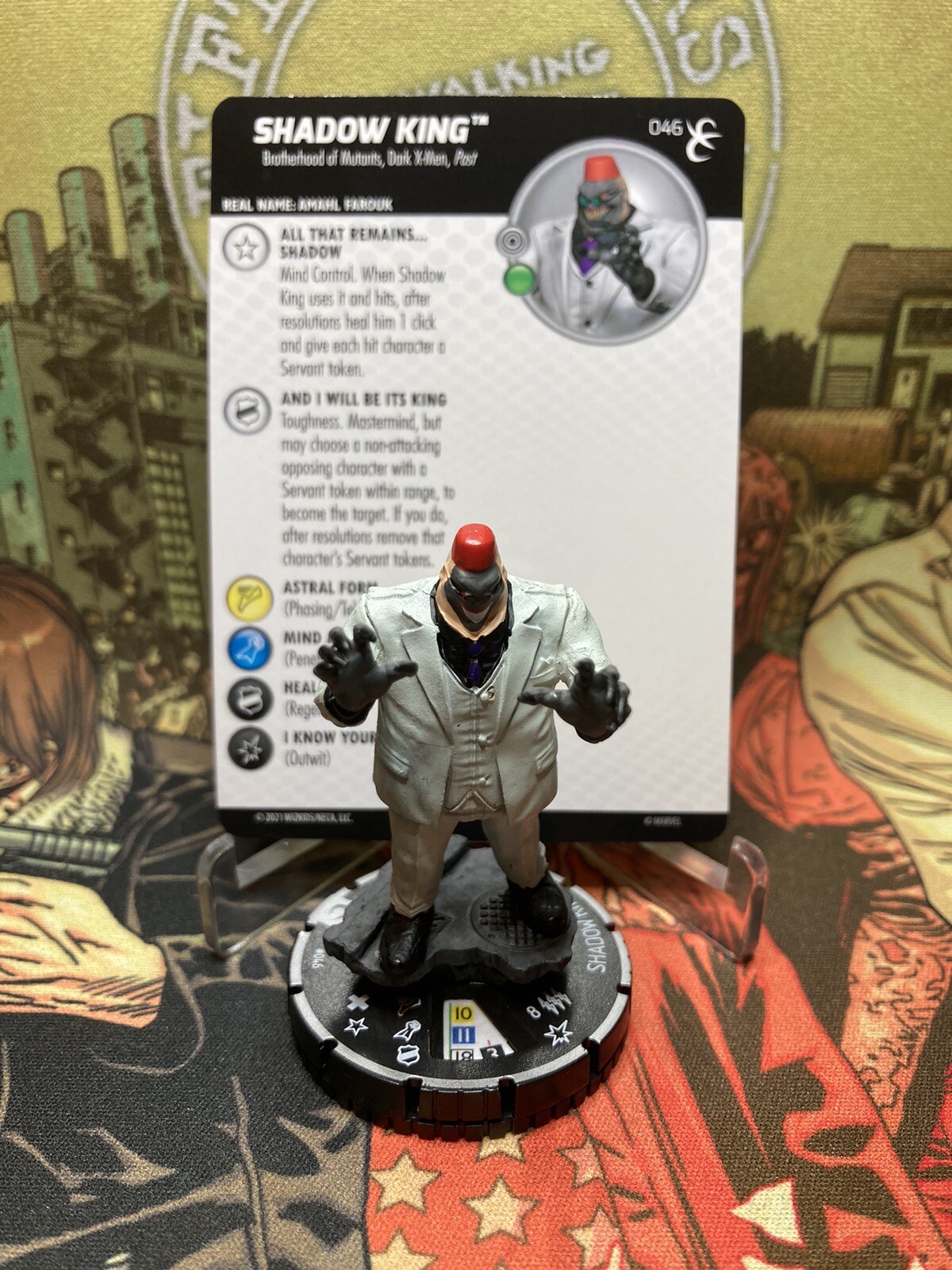 Heroclix Marvel X-Men Rise & Fall Shadow King 046 Rare Figure W/Card | eBay