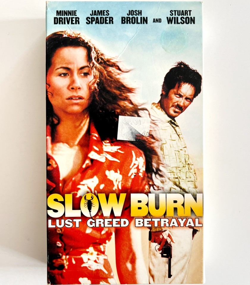 Slow Burn Vintage VHS Suspense Drama minnie Driver James Spader 2000 ...