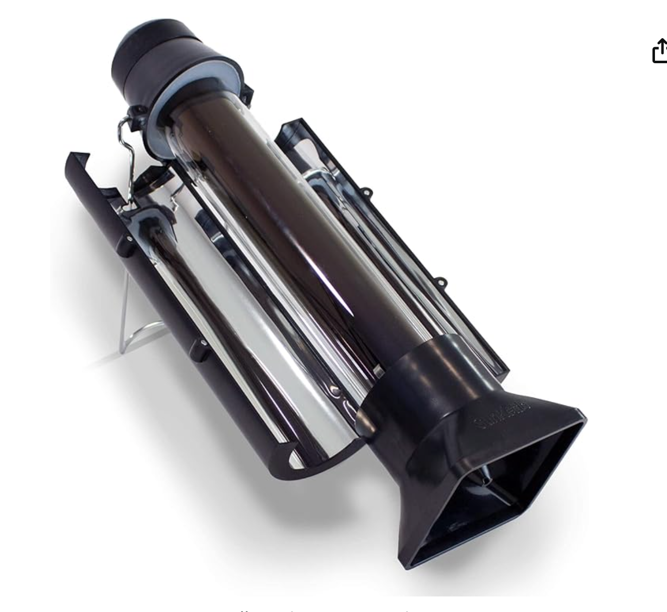 4 Patriots Sun Kettle 16.9 oz Boil Water Solar Heater OffGrid Hot Water ...